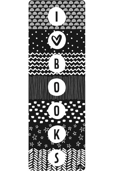 BM508: Black & White Bookmarks – Discovery Educational