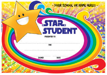 PC02: Star Student Personalised Certificate – Discovery Educational