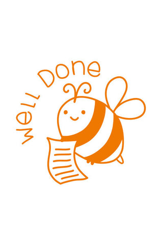 ST1206: Well Done Bee stamper (NEW) | Discovery Educational