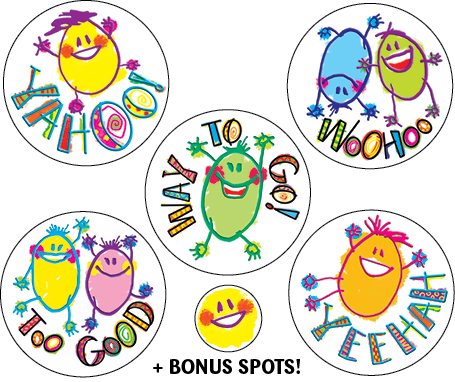 DE92: WooHoo - Reward Stickers – Discovery Educational