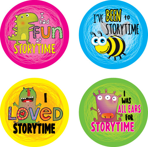 DL20: Storytime Stickers - Large 35mm – Discovery Educational