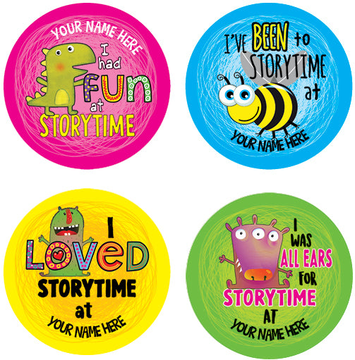 PS47 Storytime Personalised Stickers – Discovery Educational