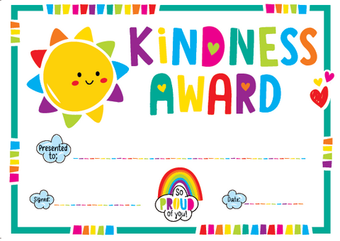 SCT014: Kindness Award Certificate | Discovery Educational