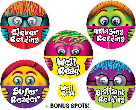 DE20: Well Read - Reward Stickers – Discovery Educational