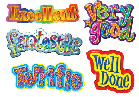 DS003: 3D Words - Shaped Stickers – Discovery Educational
