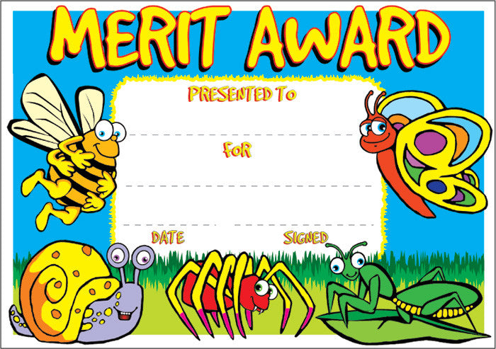 SCT001: Bug Merit Certificate – Discovery Educational